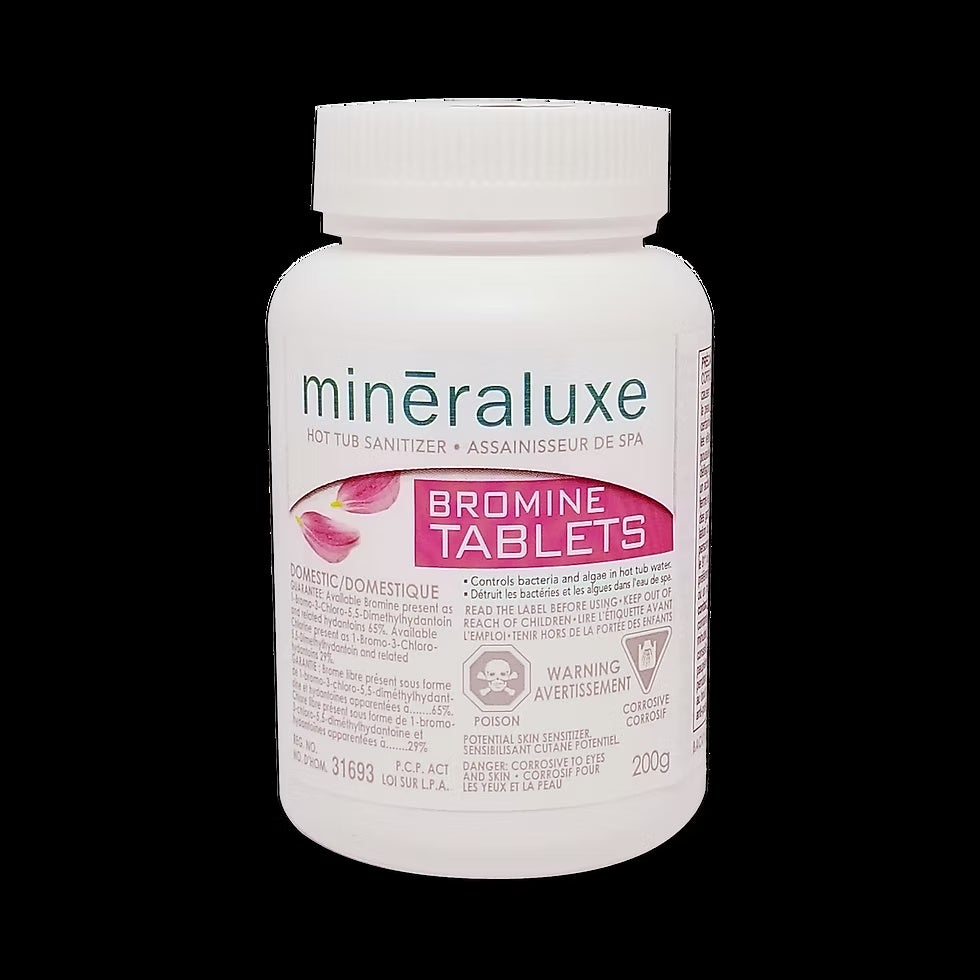 tablette de brome mineraluxe 200g | Spa Dépôt Saint-Jérome
